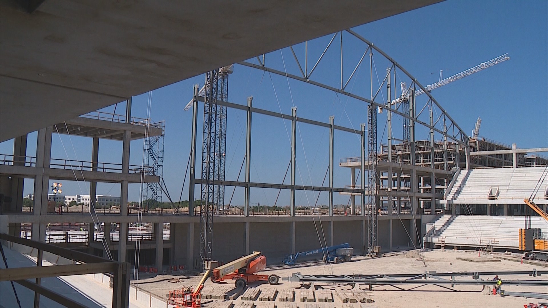 Construction hits halfway point on Frisco development | wfaa.com Construction hits halfway point on Frisco development | wfaa.com