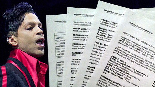 Contract shows Prince wanted $1.5 million for Addison concert | wfaa.com