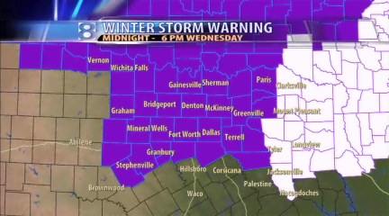 TxDOT prepping for icy road conditions in North Texas | wfaa.com
