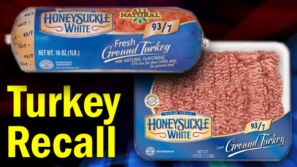 Salmonella illness triggers turkey recall | wfaa.com