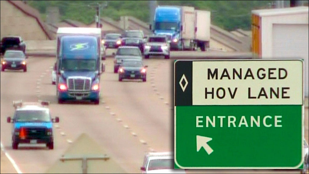 Plan will admit solo drivers to HOV lanes... for a price | wfaa.com