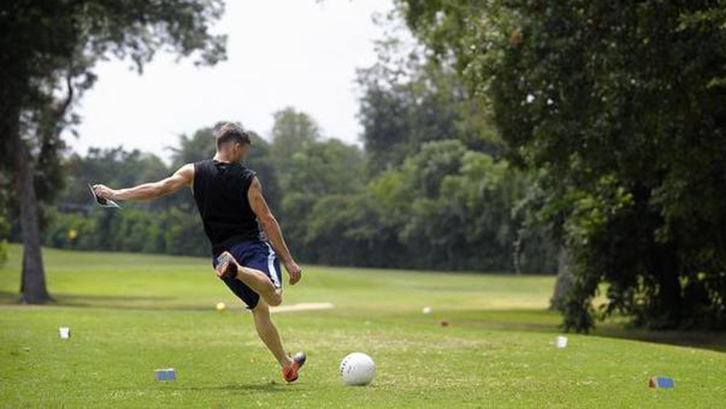 Goal in one: FootGolf available at Arlington course | wfaa.com