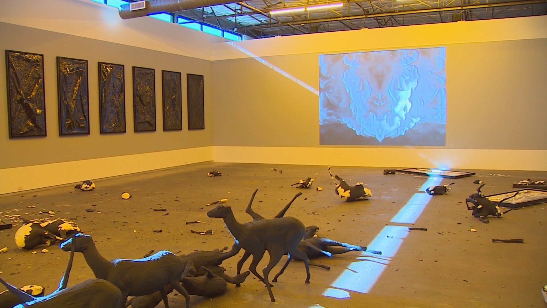 Part of exhibit at Dallas museum destroyed, on purpose | wfaa.com