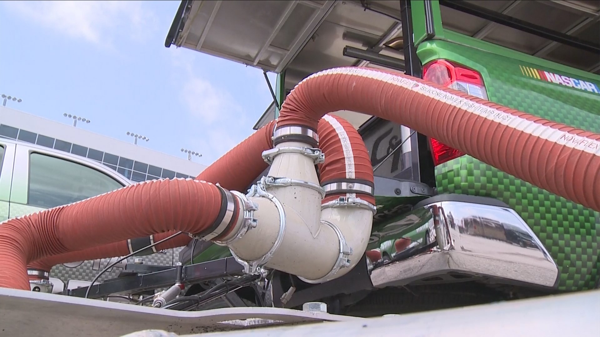 Nascar Air Titan Track Drying System Grateful To Capture Another