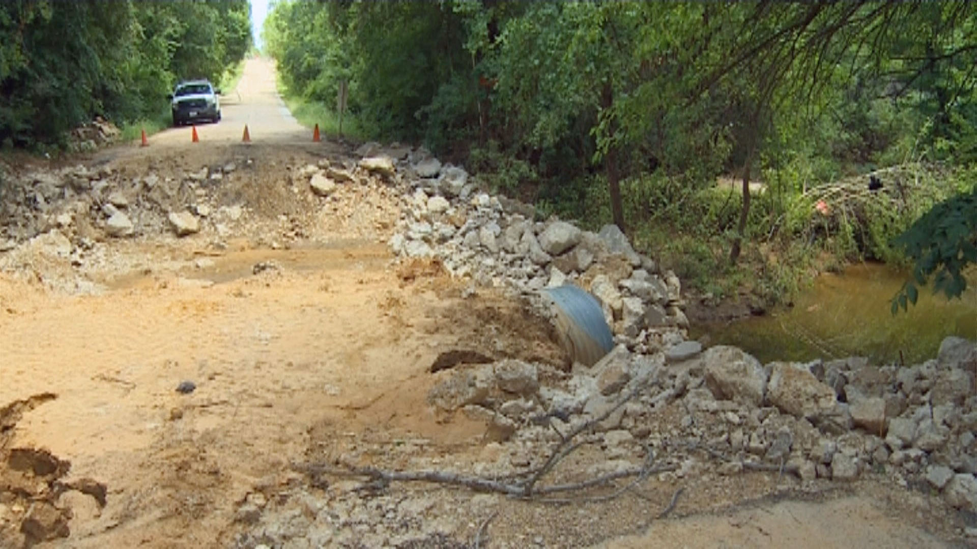 Urgent repairs needed after flooding wrecks roads | wfaa.com