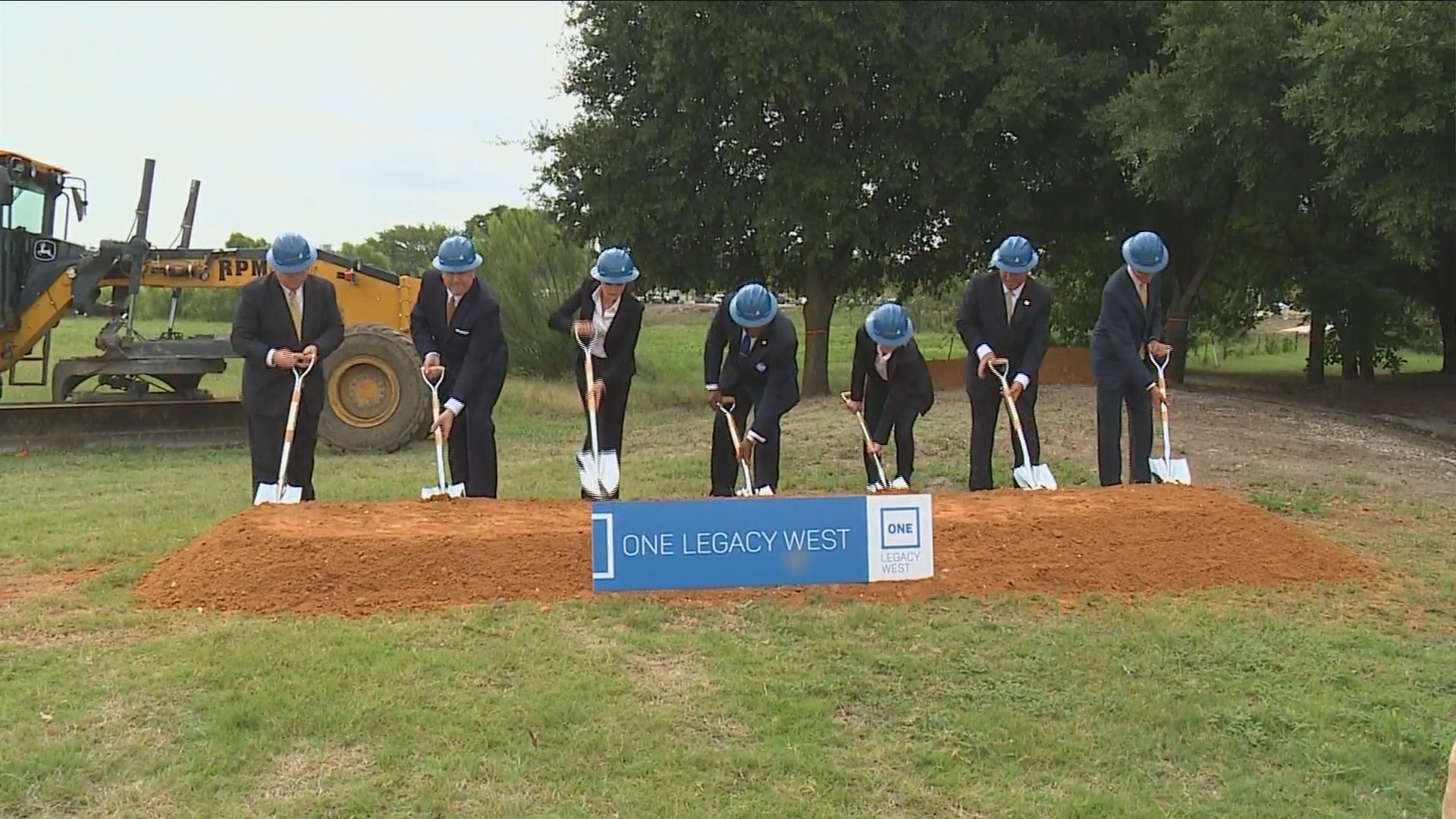 Plano breaks ground on One Legacy West high rise | wfaa.com