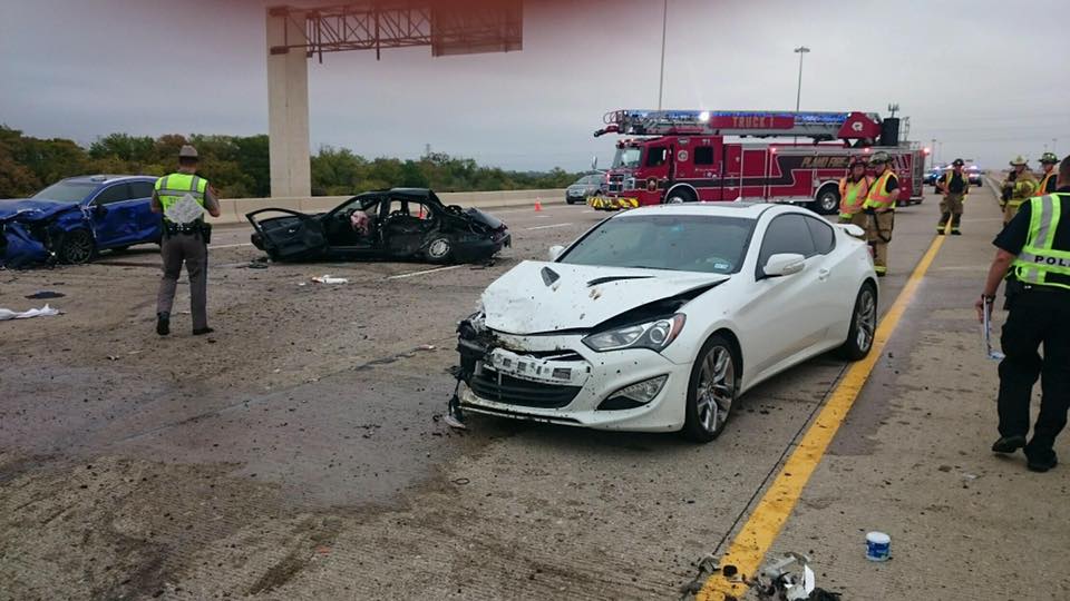 Girl dies after crash sends car over Bush Turnpike median | wfaa.com