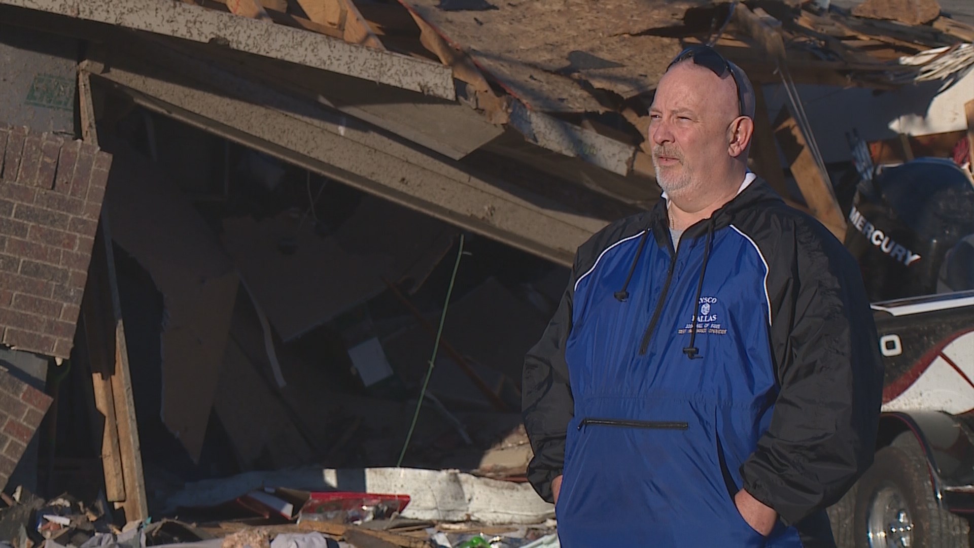 Drone captures powerful images before, after tornado | wfaa.com