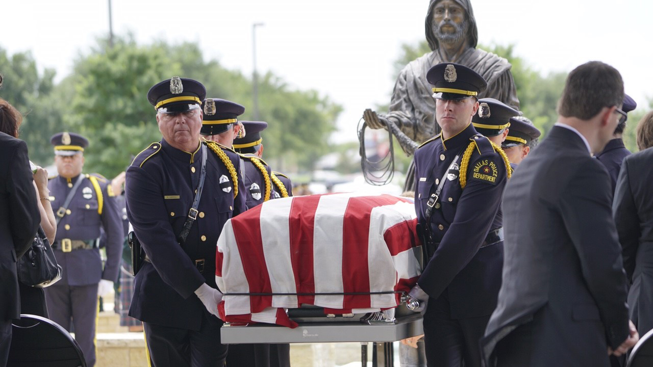 Photos: Funeral for DPD officer Michael Krol | kcentv.com