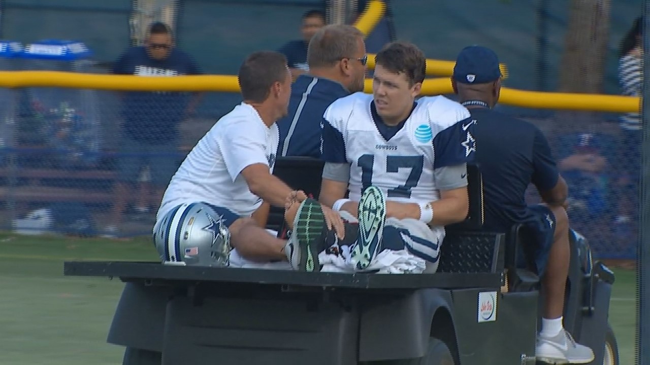 Kellen Moore breaks leg, putting Cowboys into QB scramble | wfaa.com