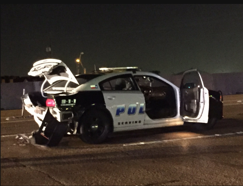DWI suspect hits two DPD squad cars | wfaa.com