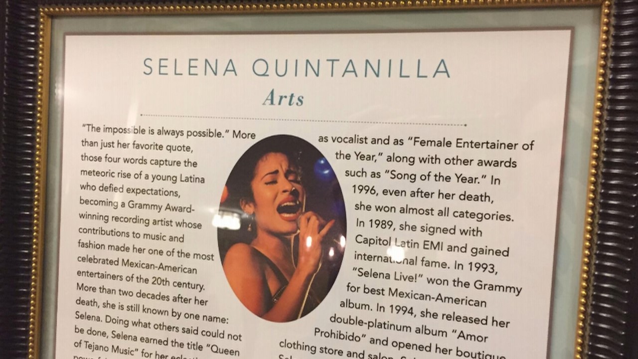 Selena inducted into Texas Women's Hall of Fame | kens5.com