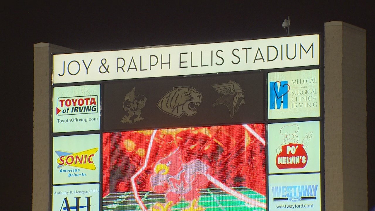 Irving ISD renames stadium after supportive local couple | khou.com