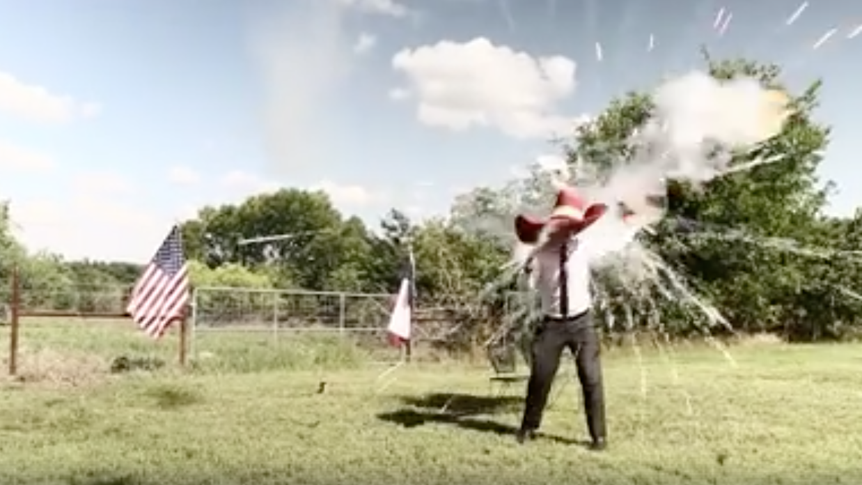 Exploding guitar, treadmill and more: 'Texas Law Hawk' firework safety ...