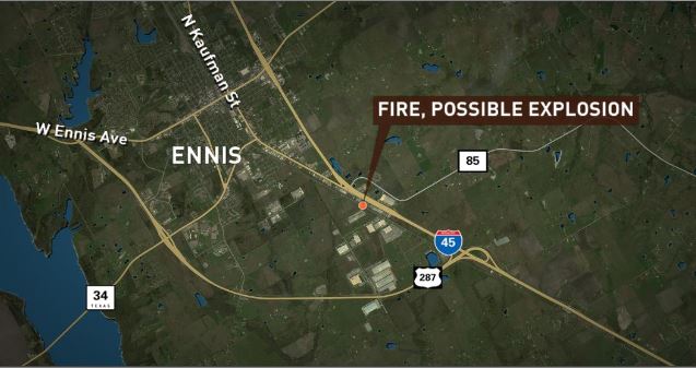 Explosion at U.S. Polyco Plant in Ennis | wfaa.com