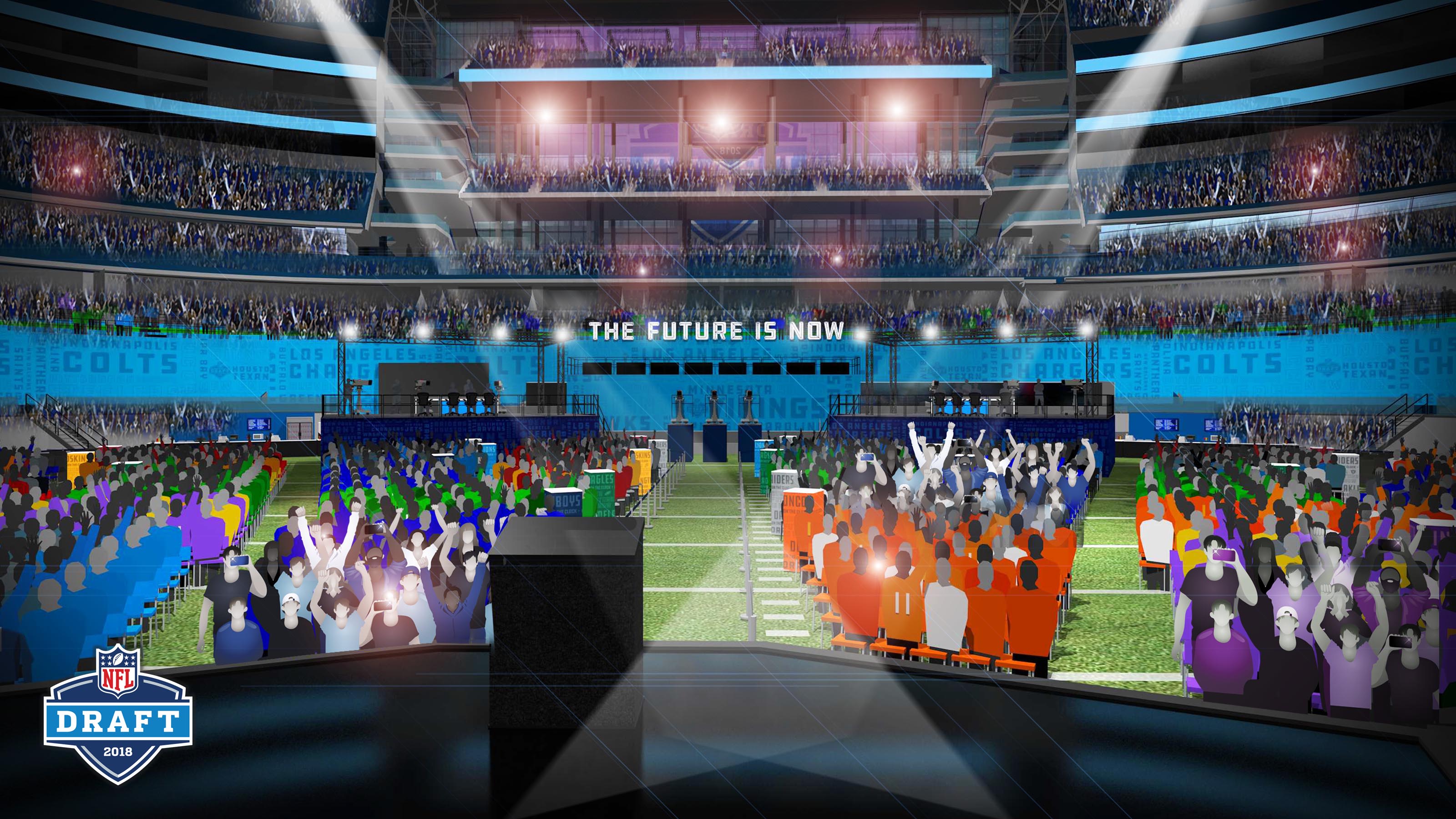 Photos: Here's what the NFL Draft will look like at AT&T Stadium | wfaa.com